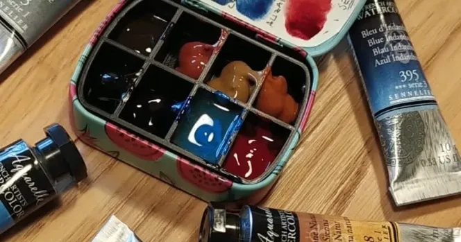 Travel paint organizer by MaroDavide | Download free STL model ...