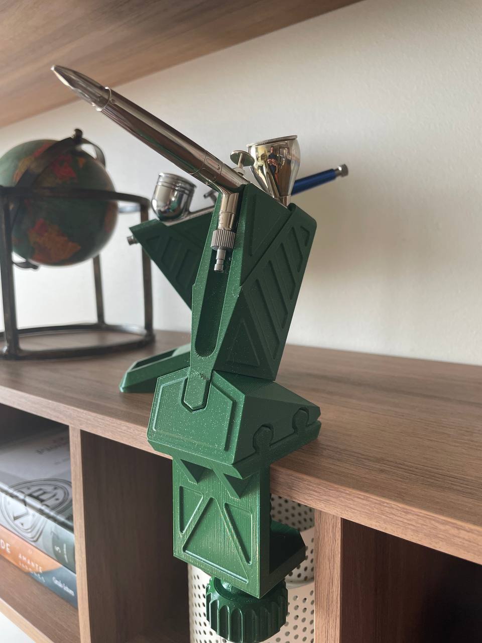 Airbrush Stand for Desk Mount v2.1 by alta3dpstudio | Download free STL ...