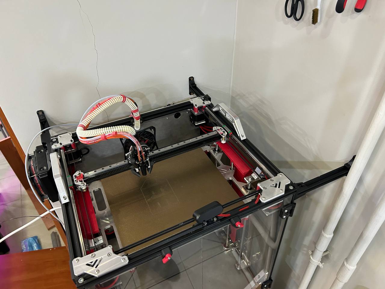VZBot Wall anchor and Pump radiator mount with wall mount by GreySiD ...