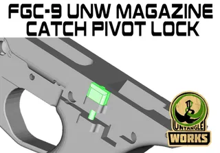 FGC9-MKII UNW Magazine Catch Pivot Lock by UntangleWORKS | Download ...