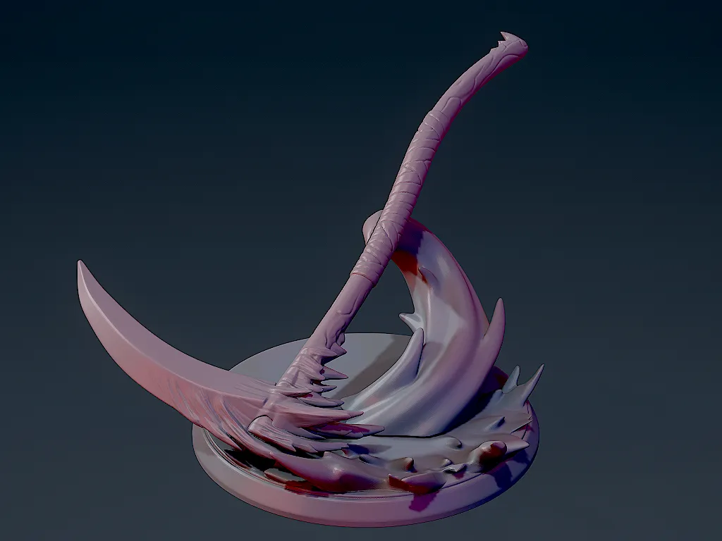 Living Scythe by miniShev | Download free STL model | Printables.com