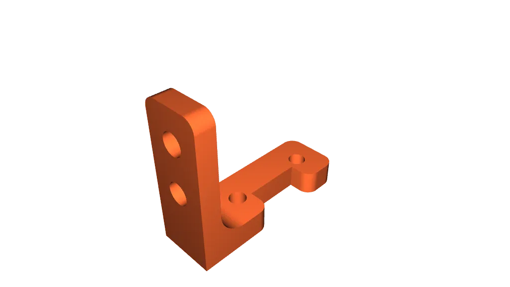 CR Touch Bracket CR10 V3 by Kamil Mac | Download free STL model ...