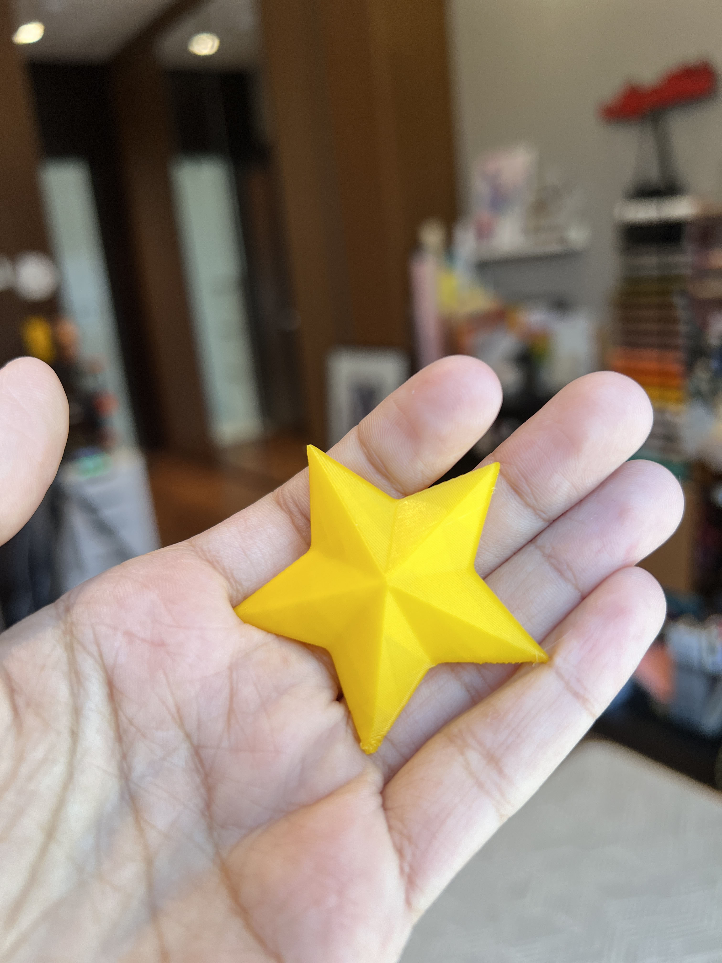 Rounded Star Token by museofwords | Download free STL model ...
