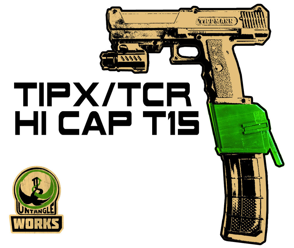 TIPX HI CAP T15 EDITION by UntangleWORKS | Download free STL model ...