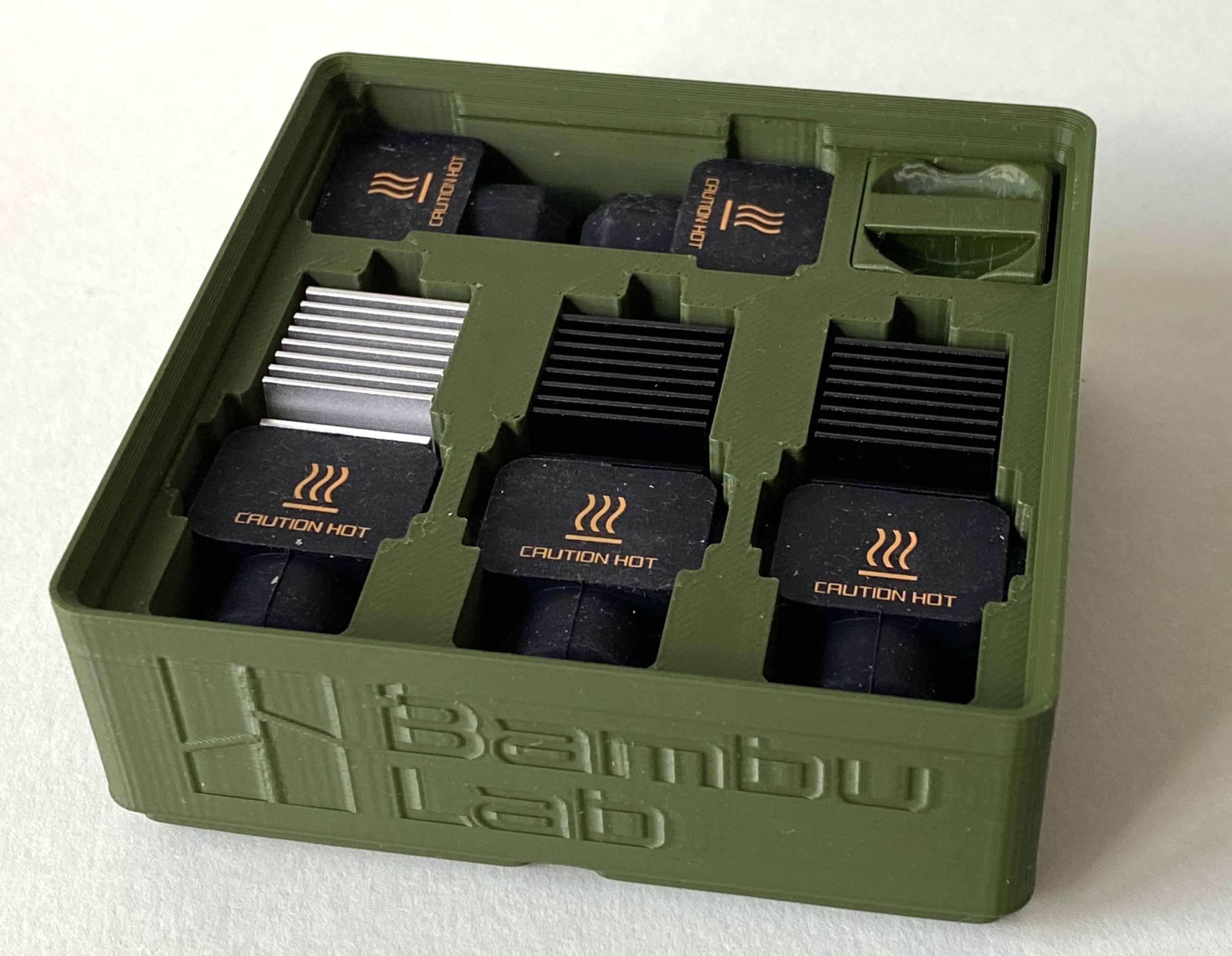 Bambu Lab Nozzle Container (Gridfinity W2xD2xH4) by Tritschi | Download ...