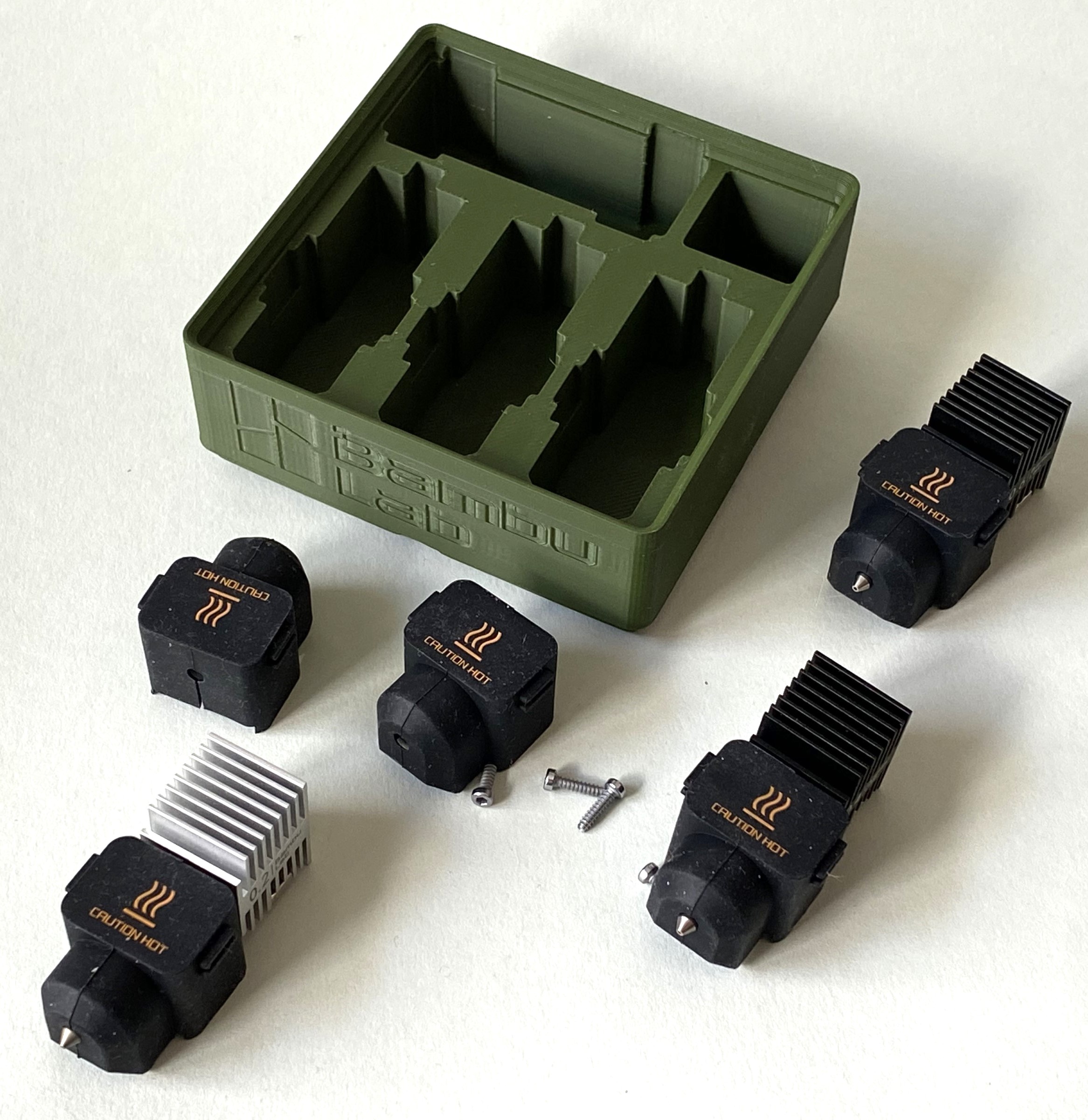 Bambu Lab Nozzle Container (Gridfinity W2xD2xH4) by Tritschi | Download ...