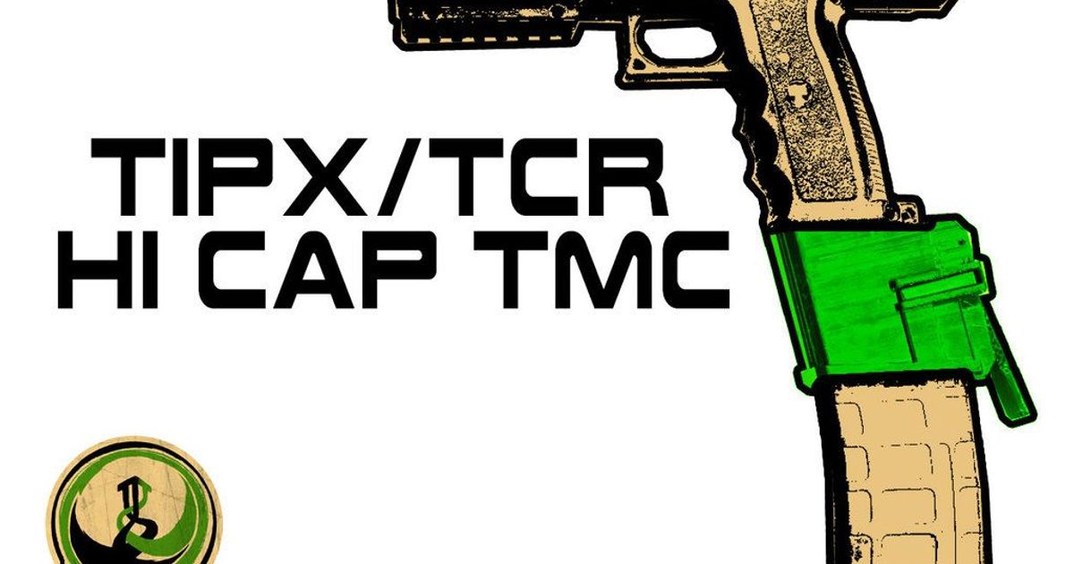 TIPX HI CAP TMC EDITION by UntangleWORKS | Download free STL model ...