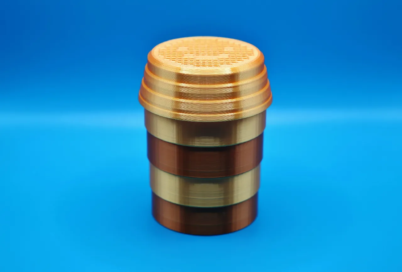 A container for powdered sugar or powder by 3D PRINT | Download free ...