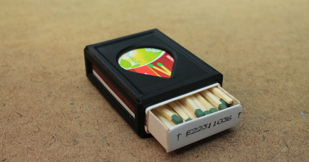 Match Box Case. for diamond greenlight 32 count boxes by FADesigns ...