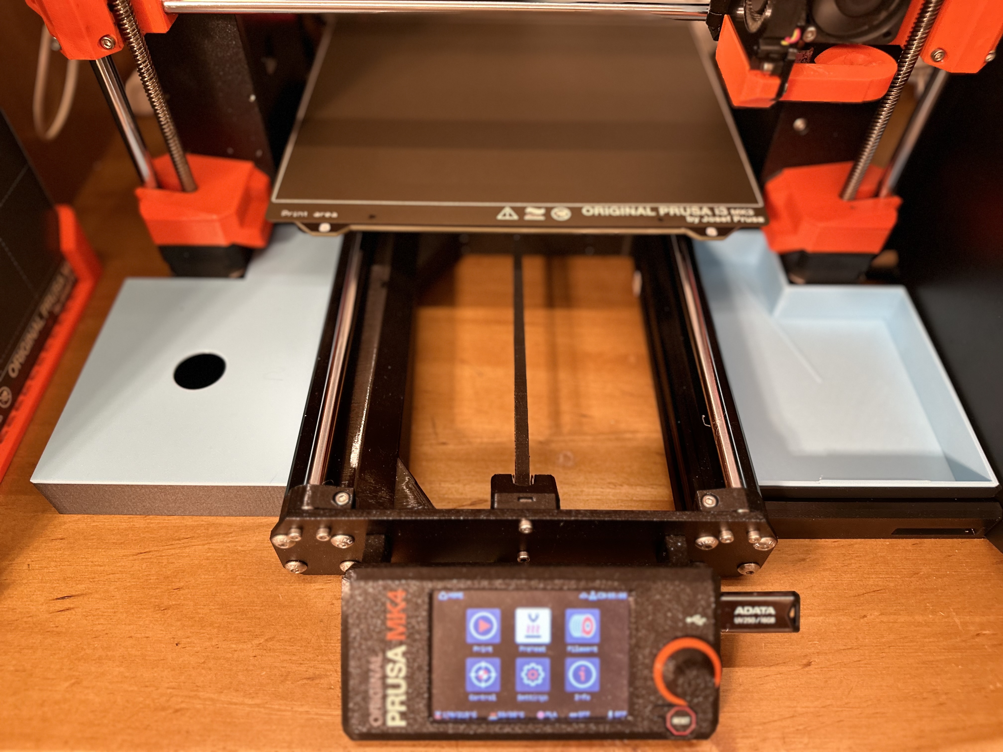 Prusa MK4 MMU3 Bin, Filament Trash Insert and Lid por wedgeworks ...