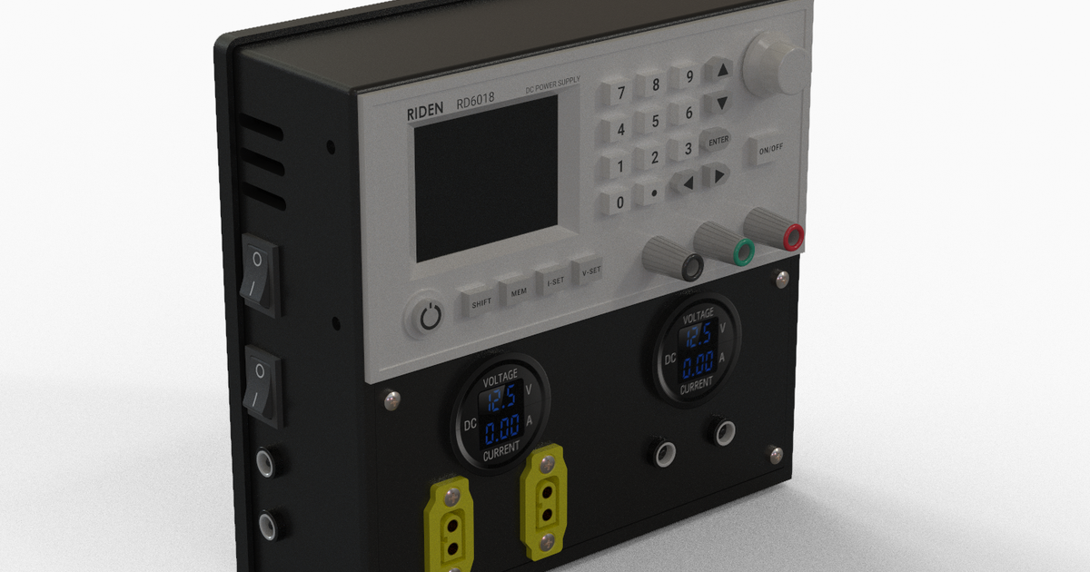 RIDEN PSU RD6006 - Case wallmount including PSU for Soldering Iron 24 ...