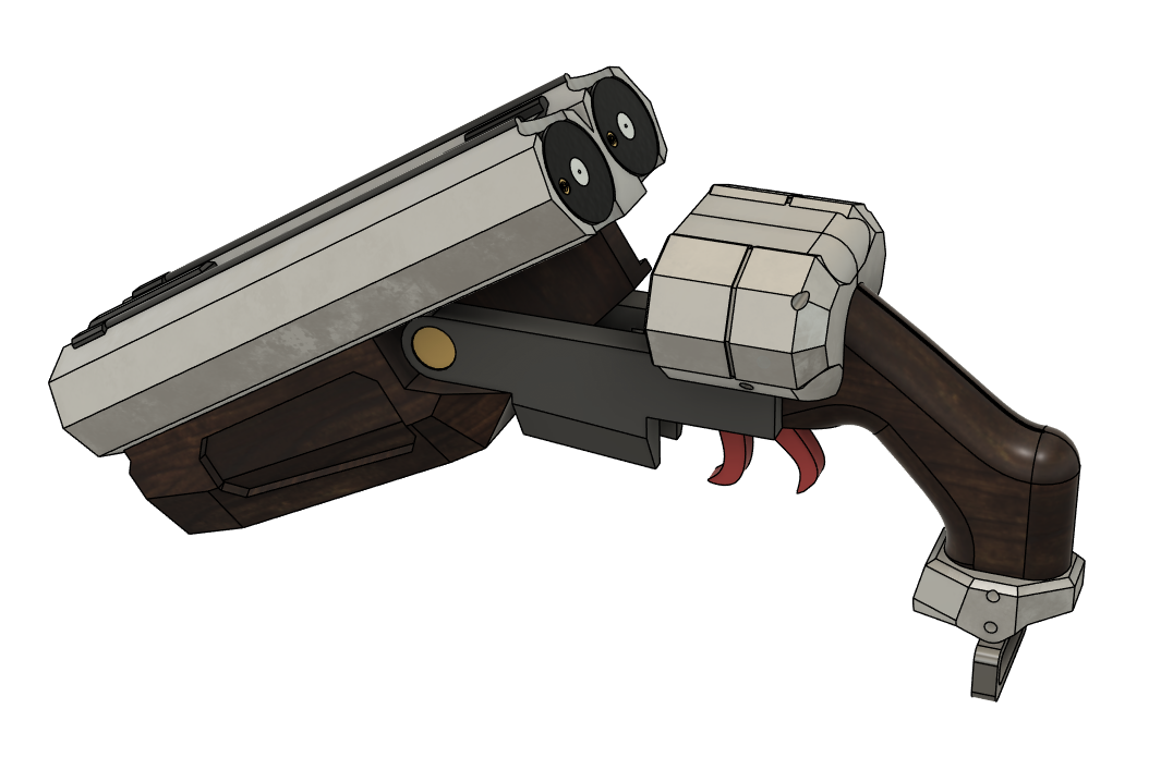 Jury-rigged Boomstick 40mm airsoft grenade launcher by Shirley ...