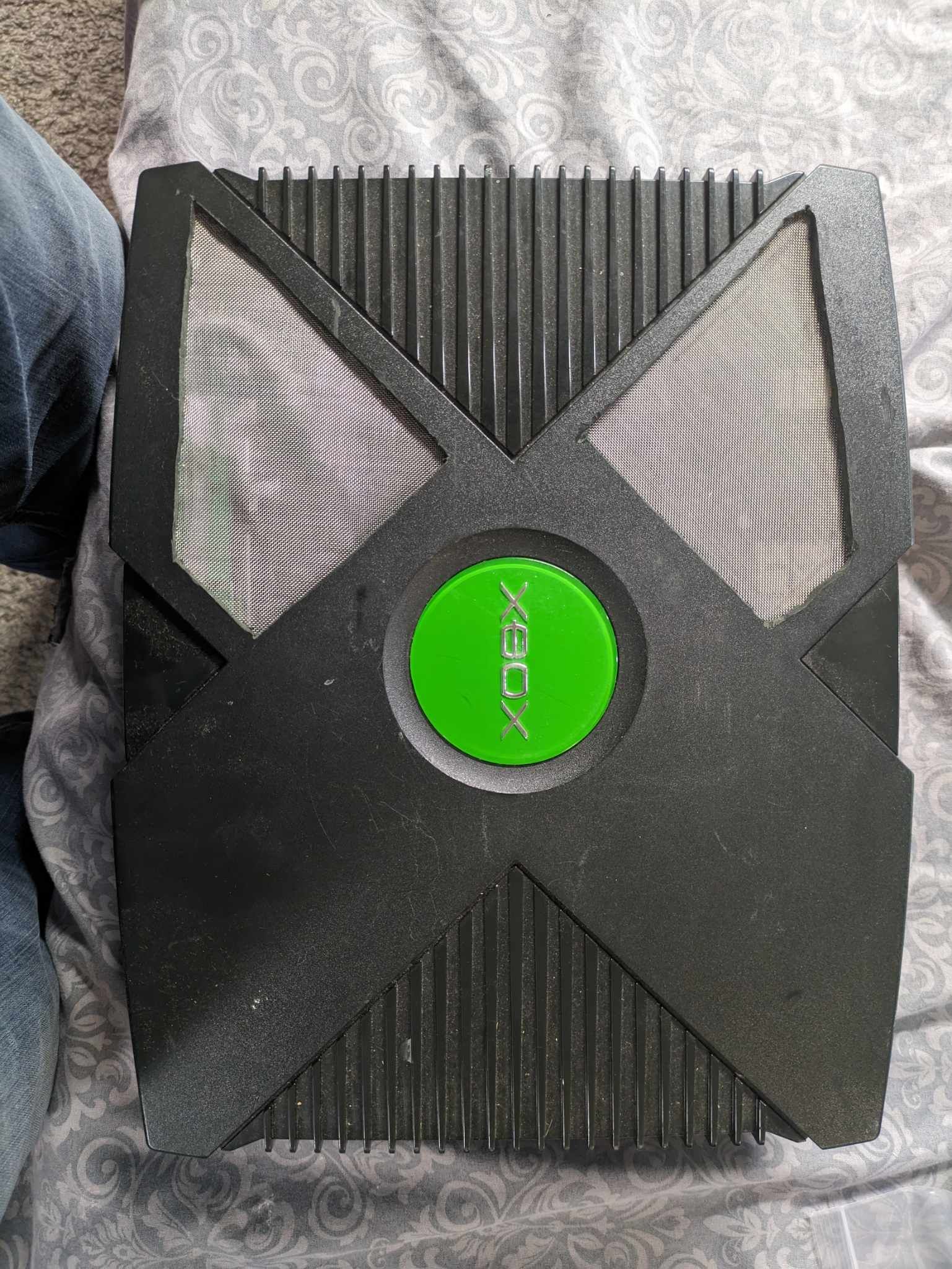 Original xbox mesh window case mod by NVKLEIS | Download free STL model ...