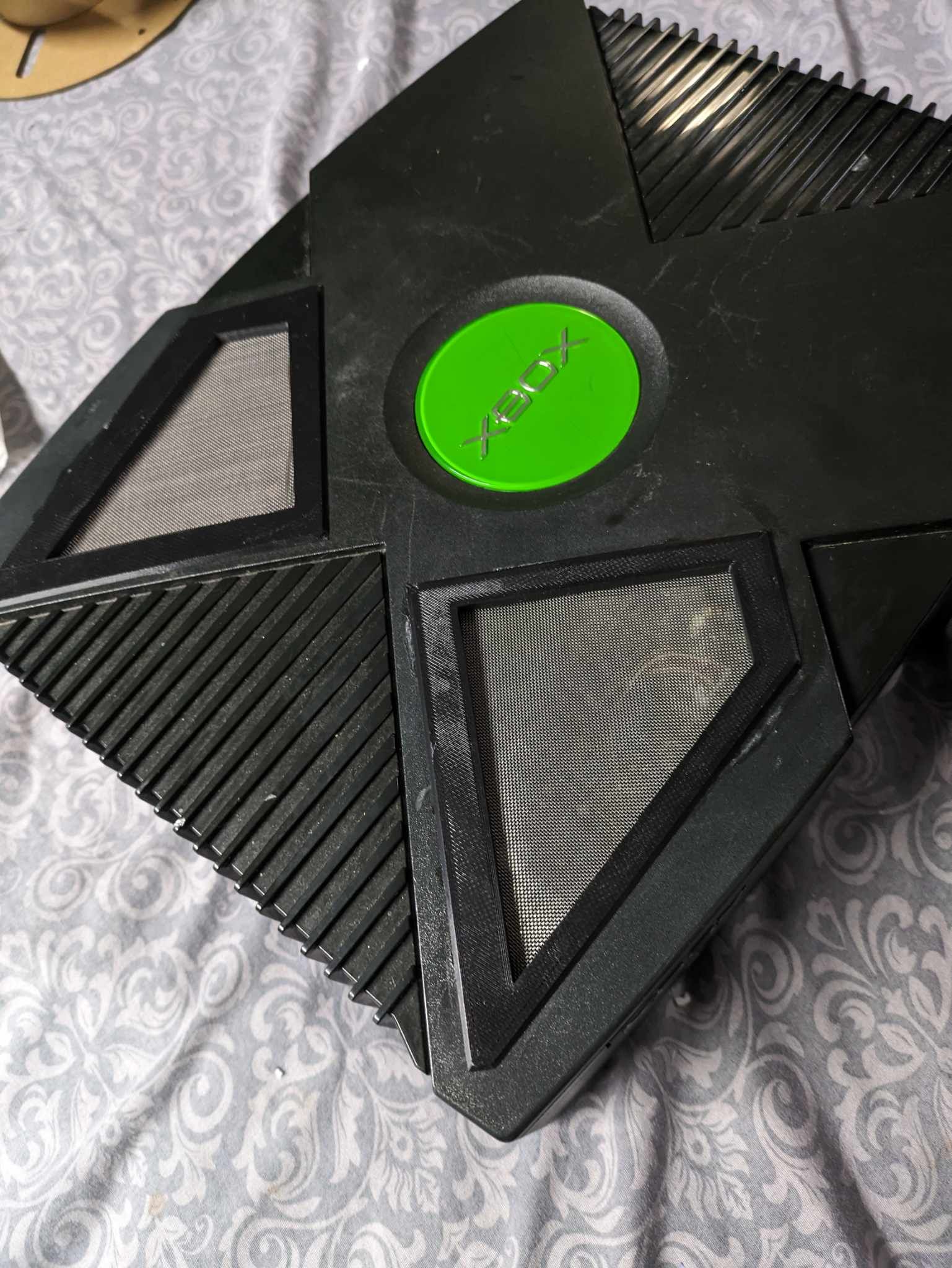 Original xbox mesh window case mod by NVKLEIS | Download free STL model ...