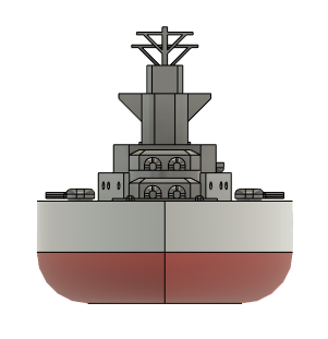 Small Sinkable Battleship by 3DGeorge | Download free STL model ...