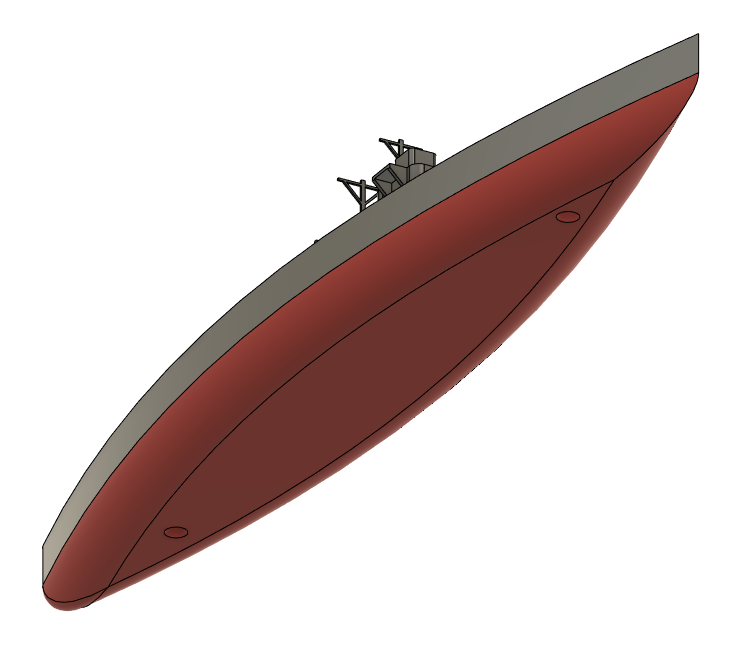 Small Sinkable Battleship by 3DGeorge | Download free STL model ...