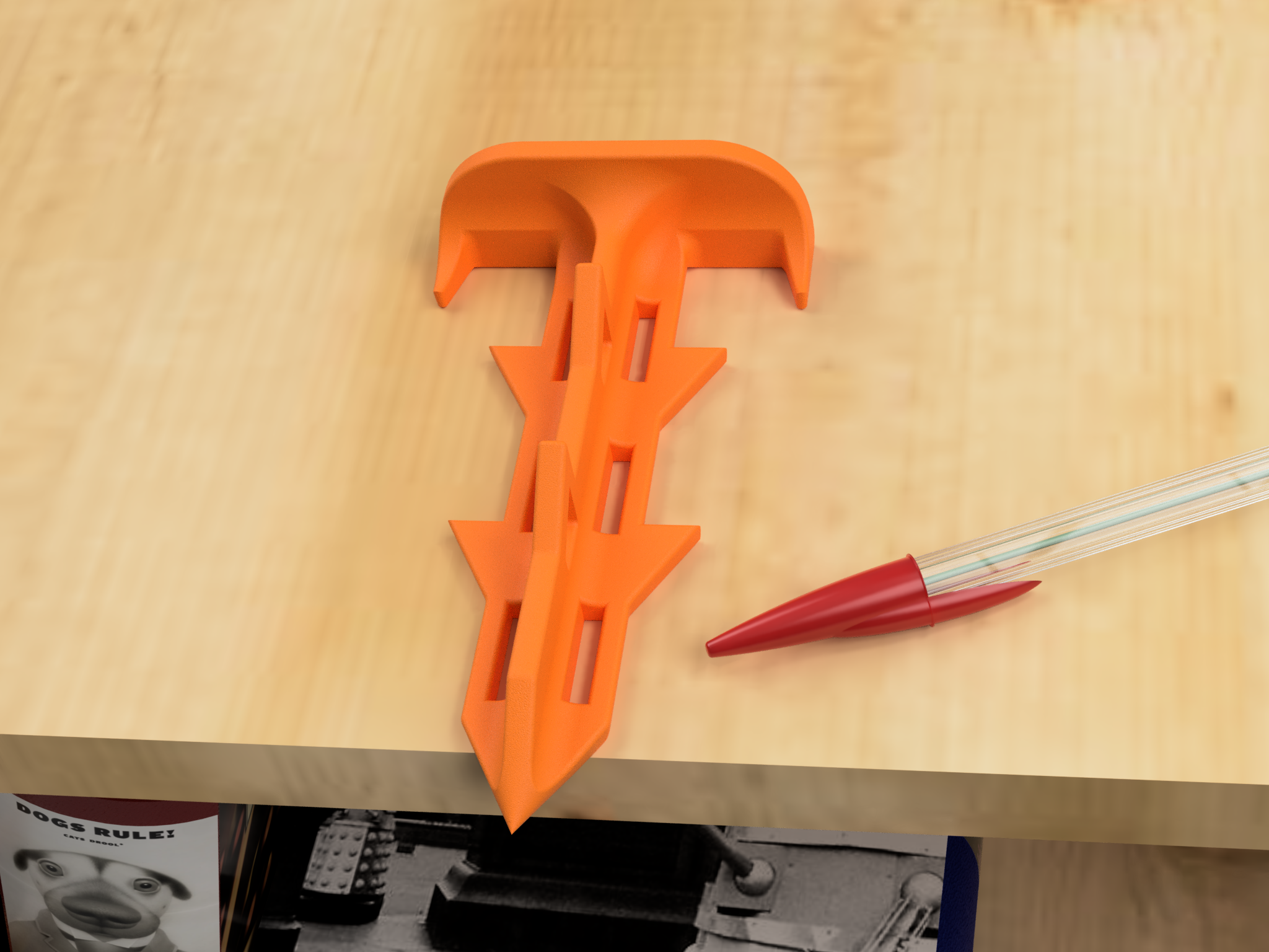 Mr. T Ground Stake by Joe | Download free STL model | Printables.com