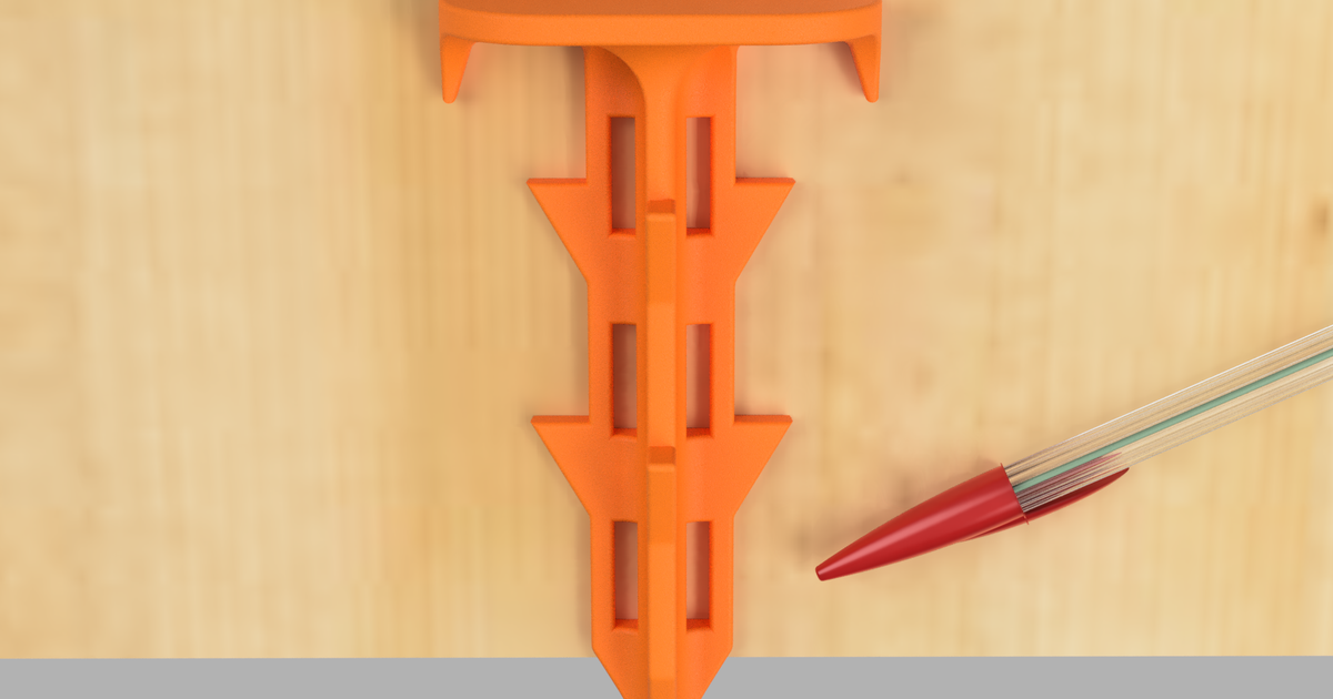 Mr. T Ground Stake by Joe | Download free STL model | Printables.com