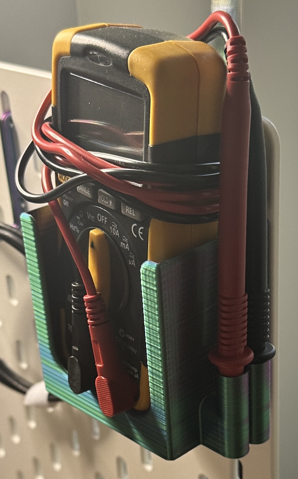 Skadis Digitech QM2323 Multimeter Holder by Sharnyaaa | Download free ...