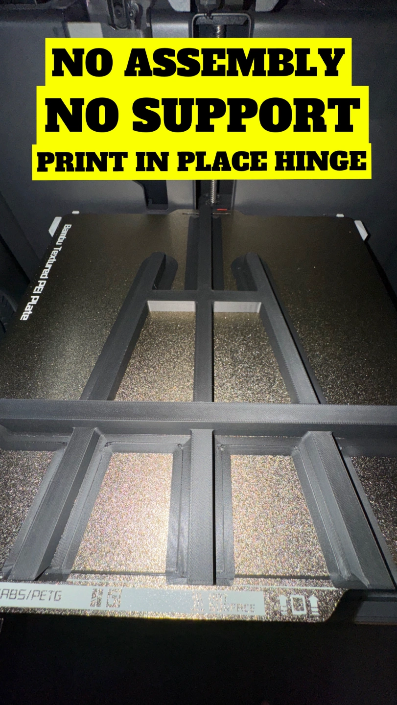 Desk Top Easel With Integrated Hinge - PRINT IN PLACE by VanillaWafer ...