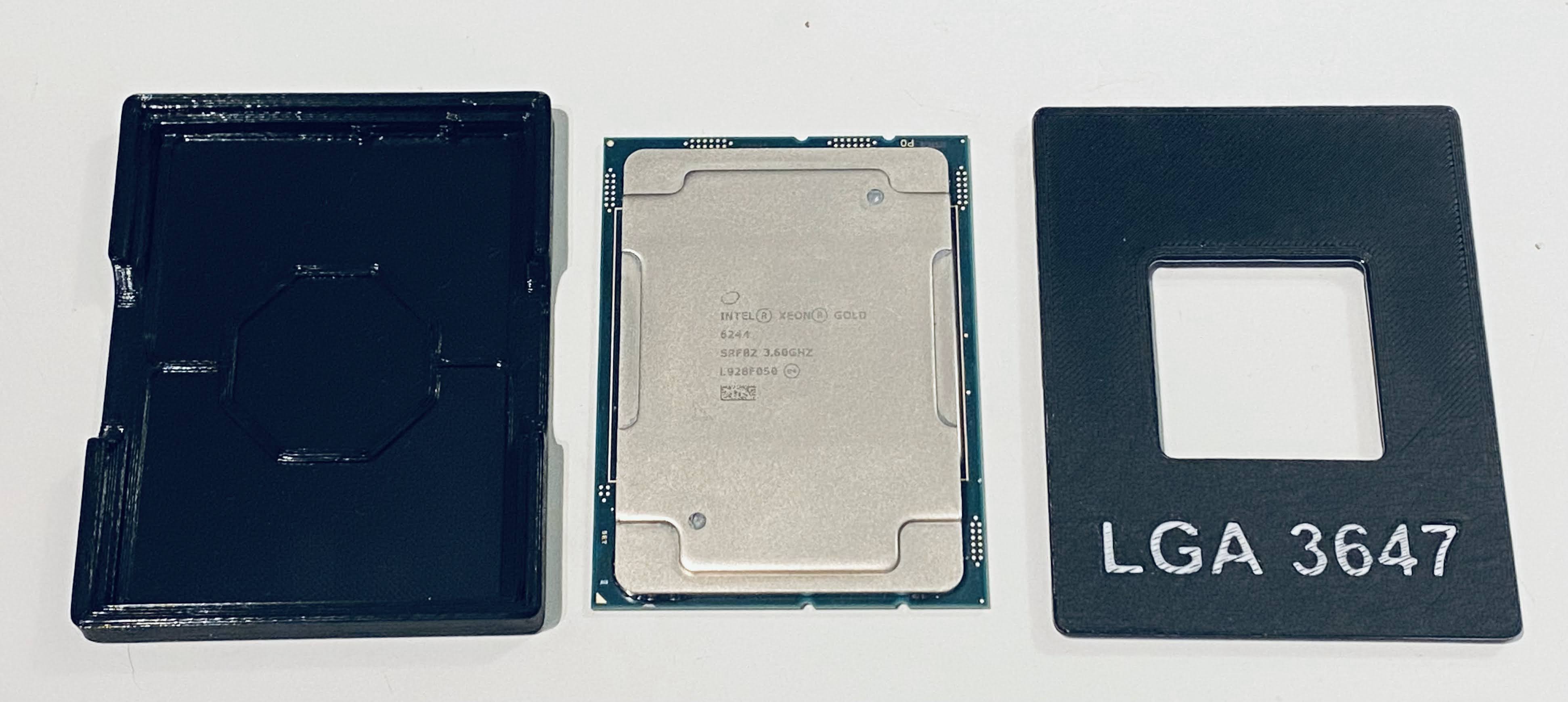 Intel LGA3645 CPU storage box with lid by nochkin | Download free STL ...