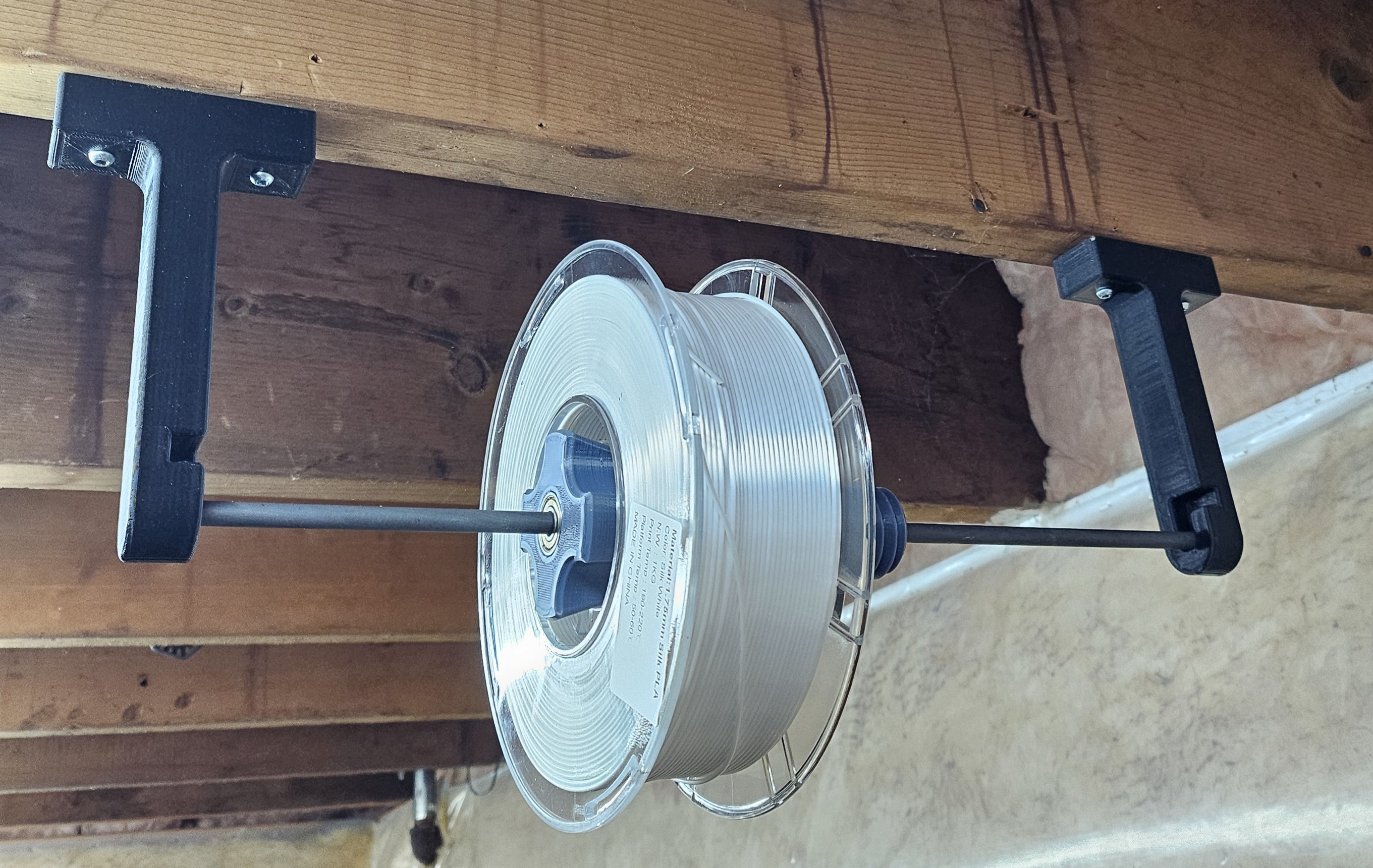 8mm Rod Ceiling Mounted Spool holder by ProwlerON | Download free STL ...