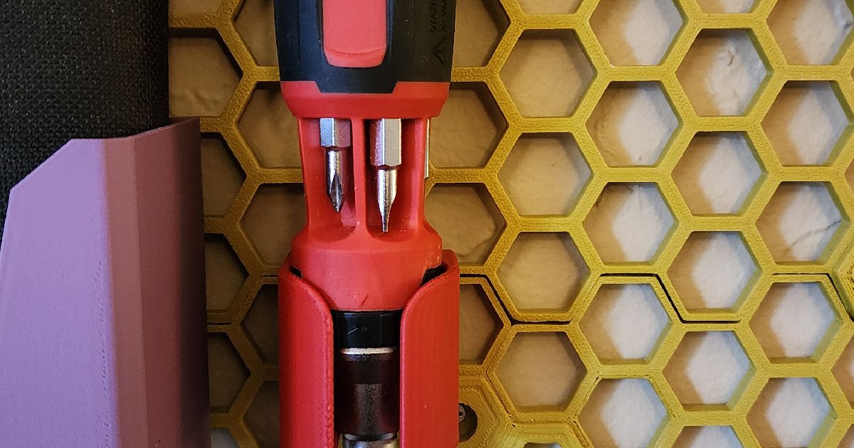 HSW - Milwaukee ratcheting screwdriver autorstwa jen | Pobierz darmowy model STL | Printables.com