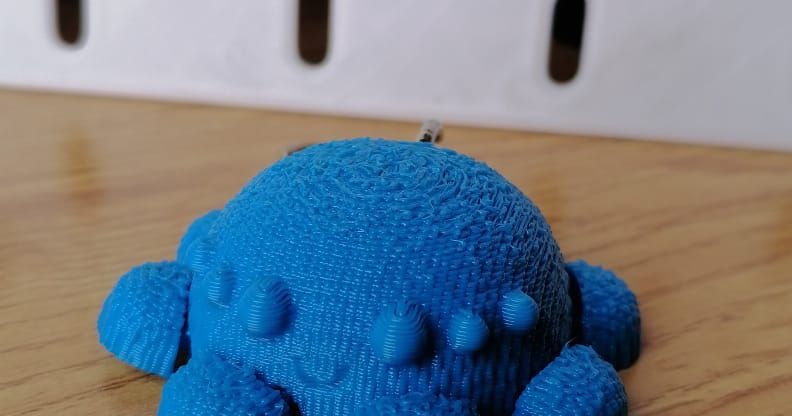 SPIDER CROCHET KEYCHAIN PRINT IN PLACE by wachapori | Download free STL ...