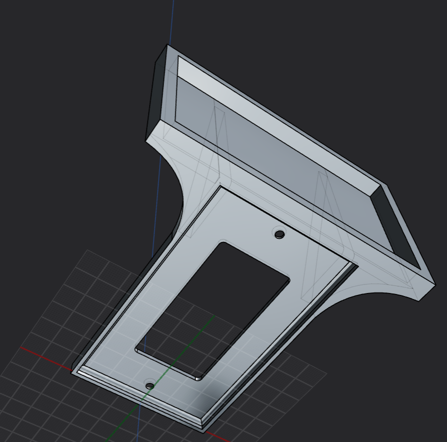 Power Outlet Shelf V2 by Sunlightsurge | Download free STL model ...
