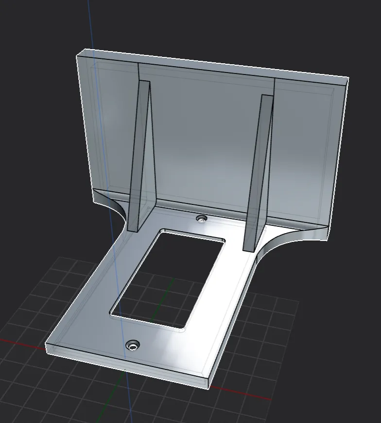Power Outlet Shelf V2 by Sunlightsurge | Download free STL model ...