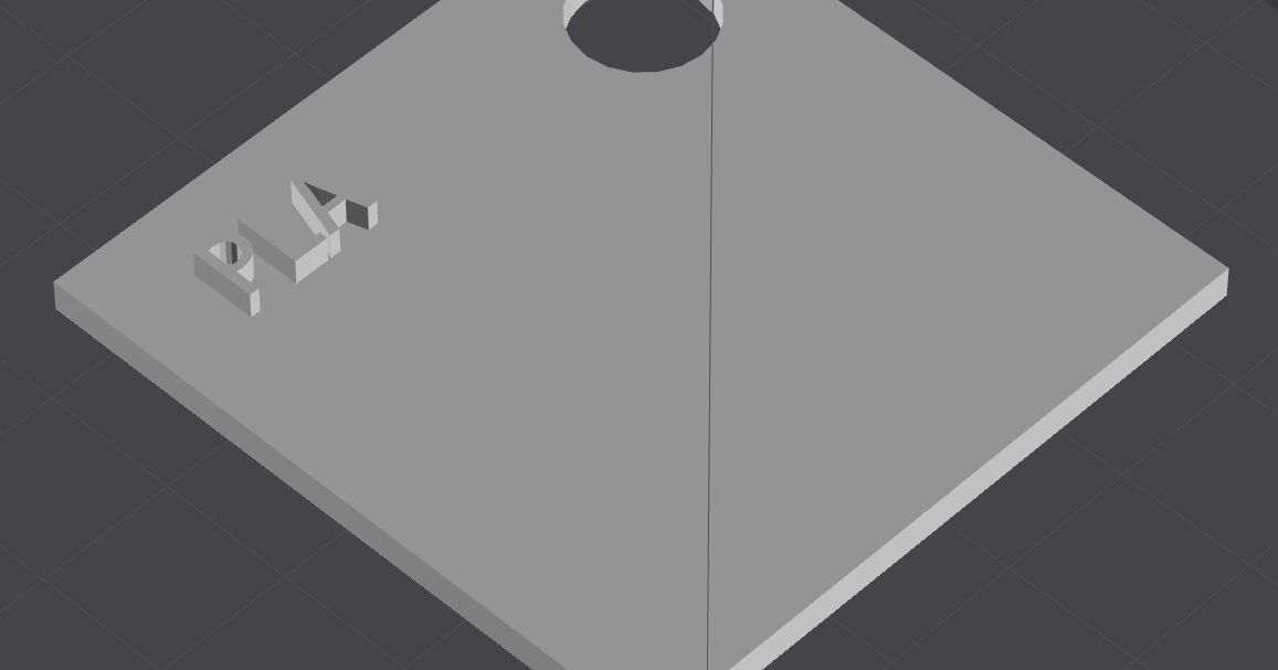 Sample for filament PLA by Samuel/3dprintrybar | Download free STL ...