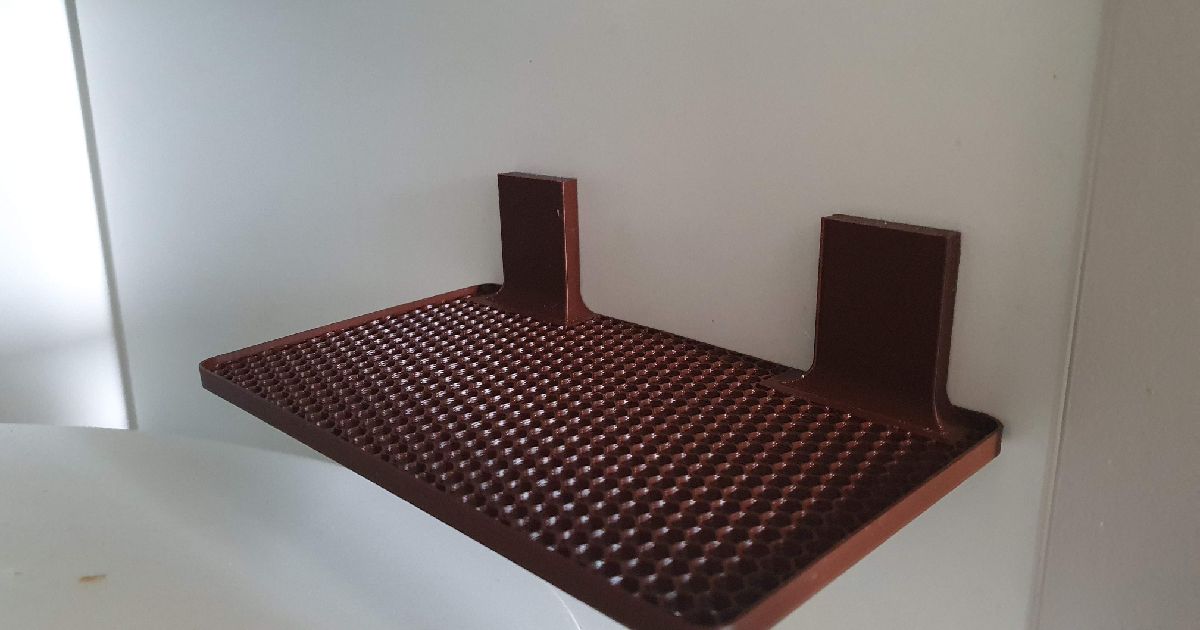 Quick print hex shelf by Yourigh | Download free STL model | Printables.com