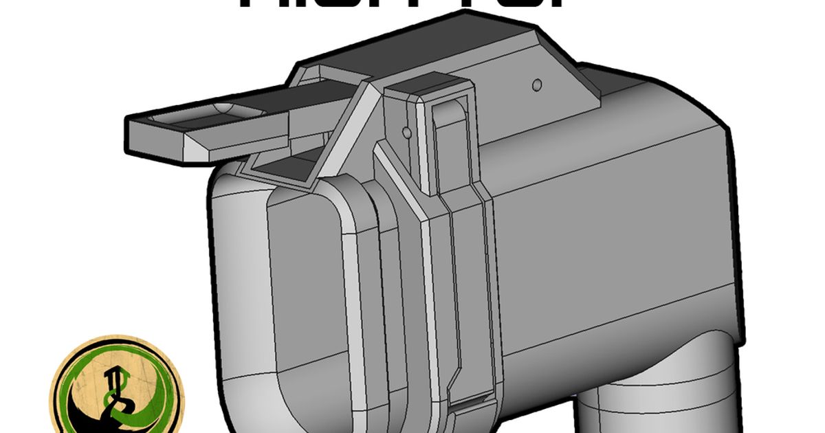 Tippmann TiPX Mag Adapter High TOP by UntangleWORKS | Download free STL ...