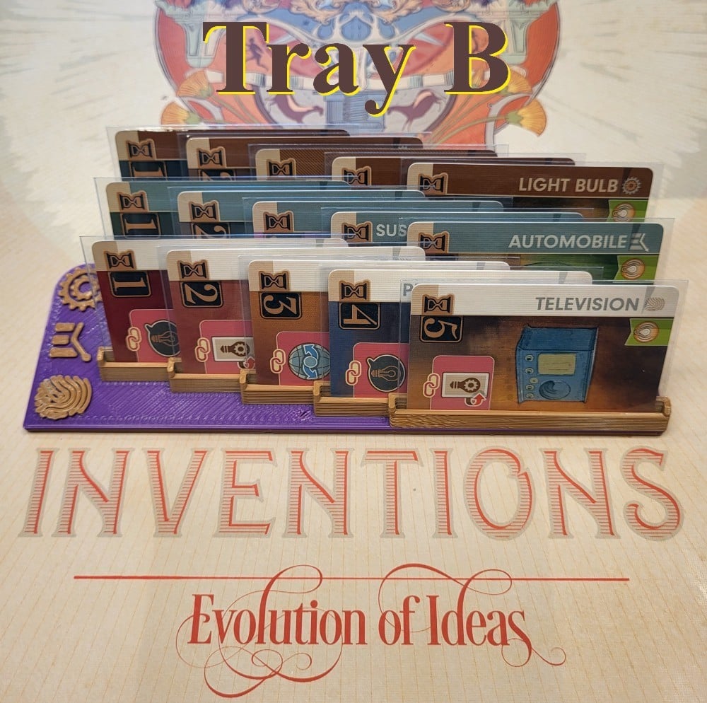 Inventions - Evolution of Ideas: Player Invention Card Tray by Spinodal ...