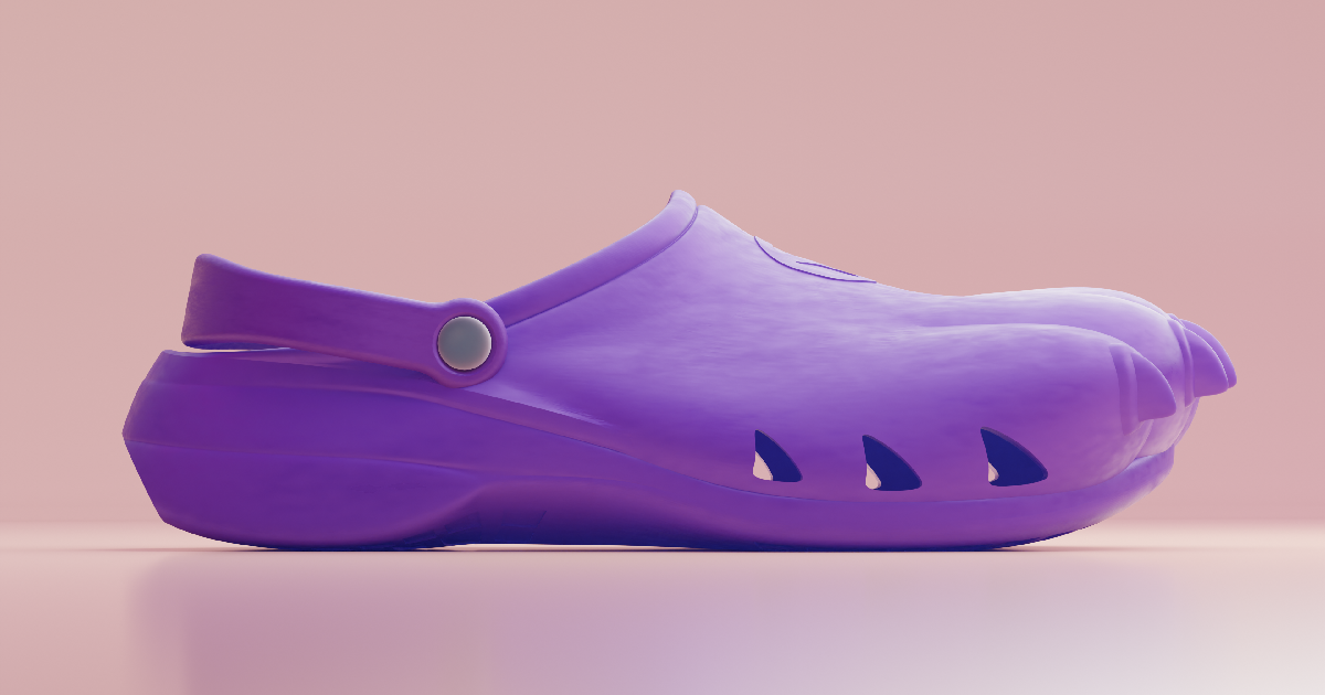 Claw Crocs Shoes - Fully 3D Printed von CosmicNimbus | Kostenloses STL ...