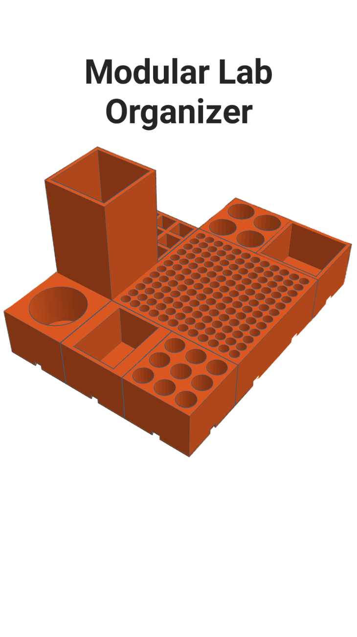 Modular Lab organizer by ModelMakerPro | Download free STL model ...