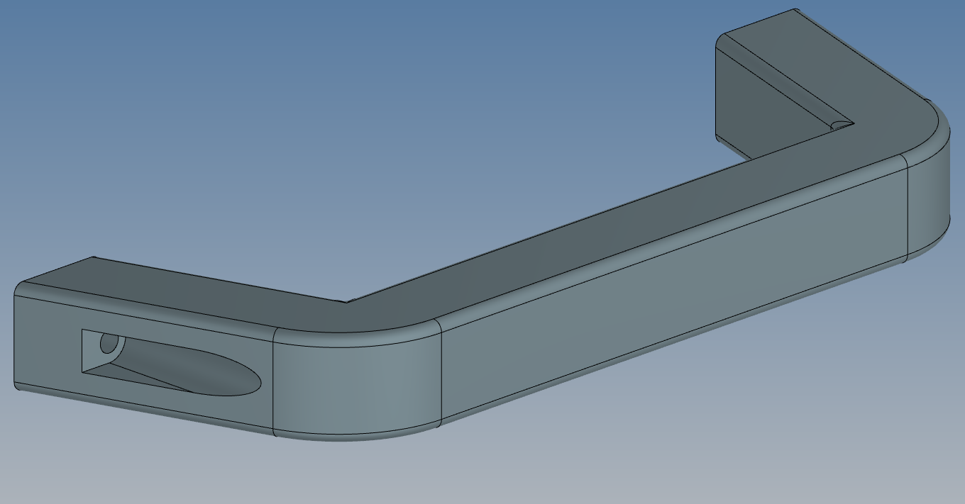 Door Handle by Kation | Download free STL model | Printables.com