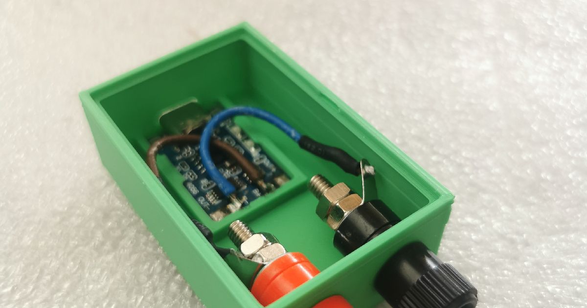 Krabička na modul TP4056 / TP4056 module box por Adam Fuchs | Descargar ...