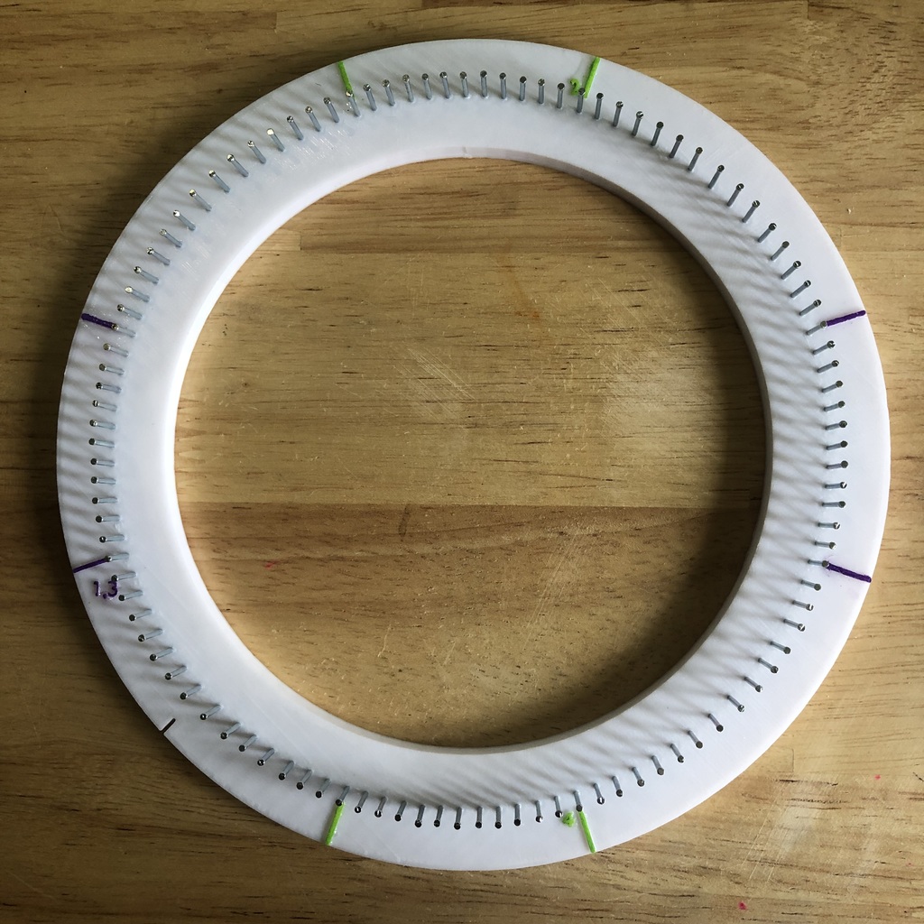 Weavette Circle Looms by Knittingand | Download free STL model ...