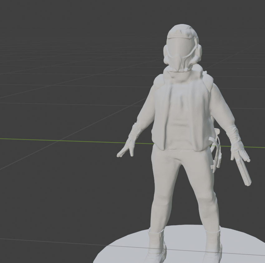 Sci Fi Character By Toast123 Download Free Stl Model 