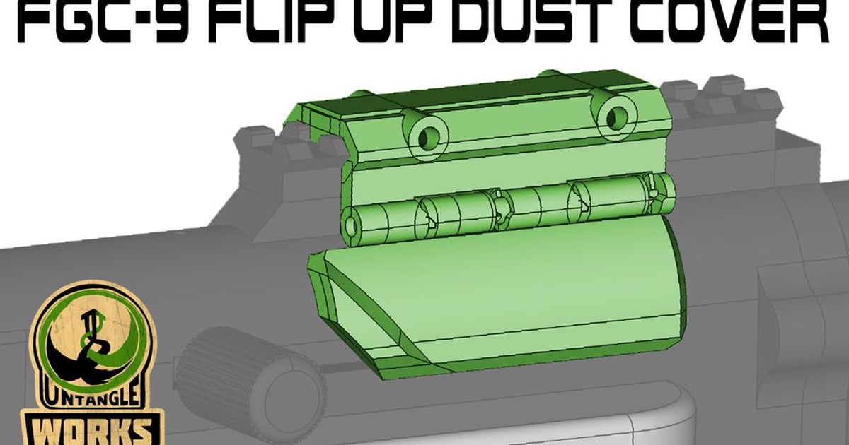 FGC 9 Flip Up Dust Cover by UntangleWORKS | Download free STL model ...