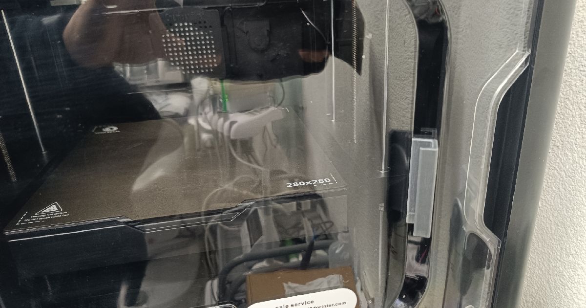 QIDI printer X plus 3 lid mini handle by Kiril Spirov | Download free ...