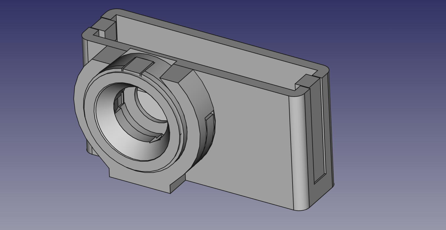 Topdon TC001 TC002 thermal camera lens mount by aquila | Download free ...