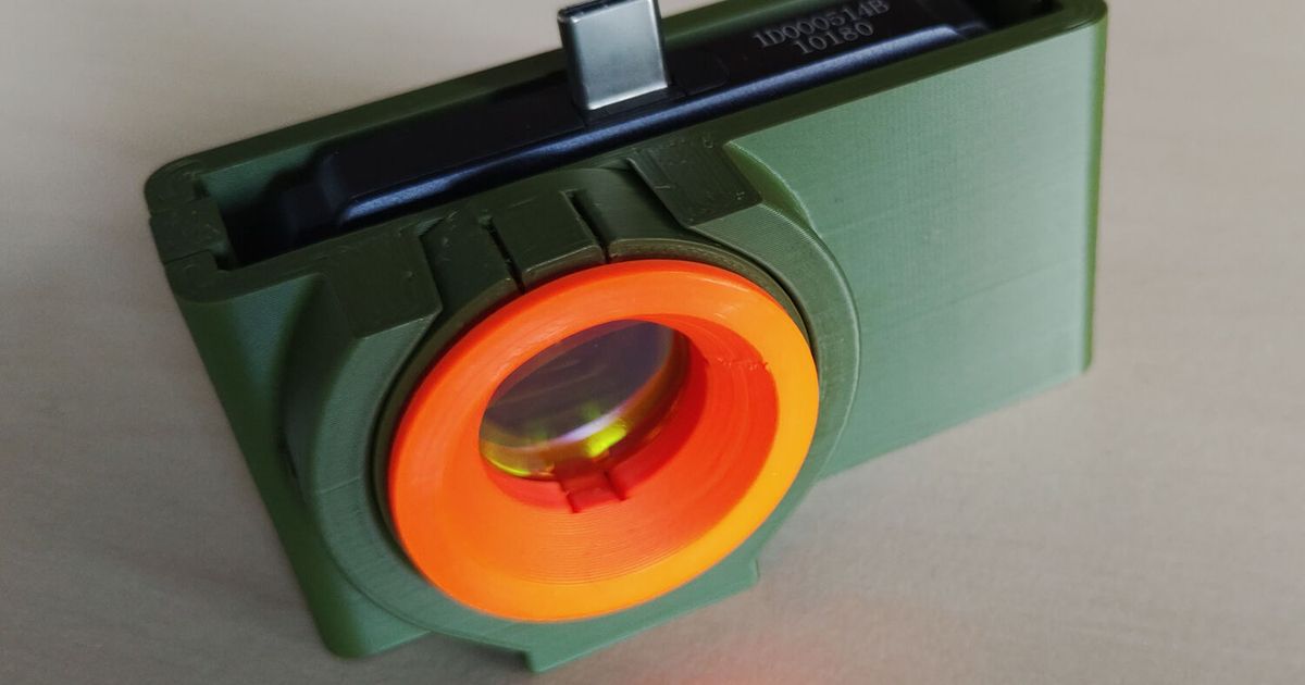 Topdon TC001 TC002 thermal camera lens mount by aquila | Download free ...