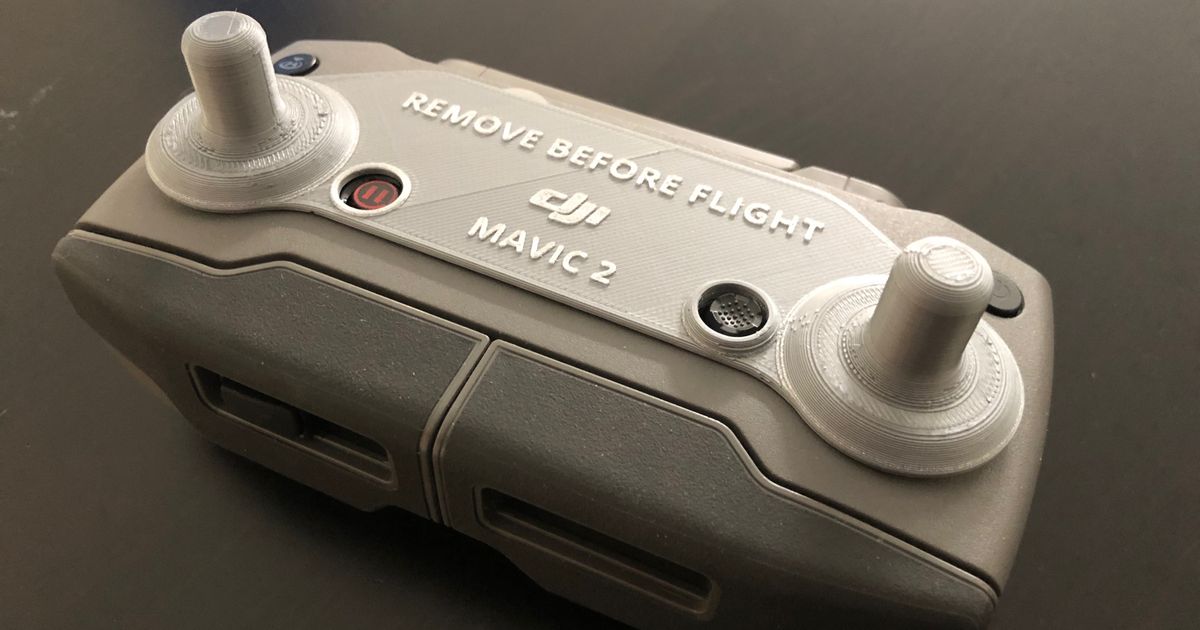 DJI Mavic 2 Remote Controller Display Protector / Joystick Guard by ...