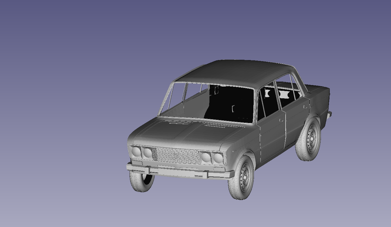 Lada VAZ-2103 by Achilleas Kasmetlis | Download free STL model ...