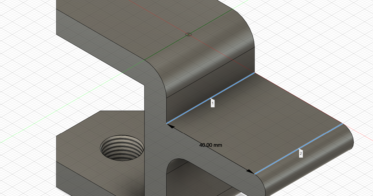 Clampable Parametric Clamp by jonas24 | Download free STL model ...
