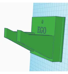Ego Blower Wall Mount Bracket 765CFM by samwiseg0 | Download free STL ...
