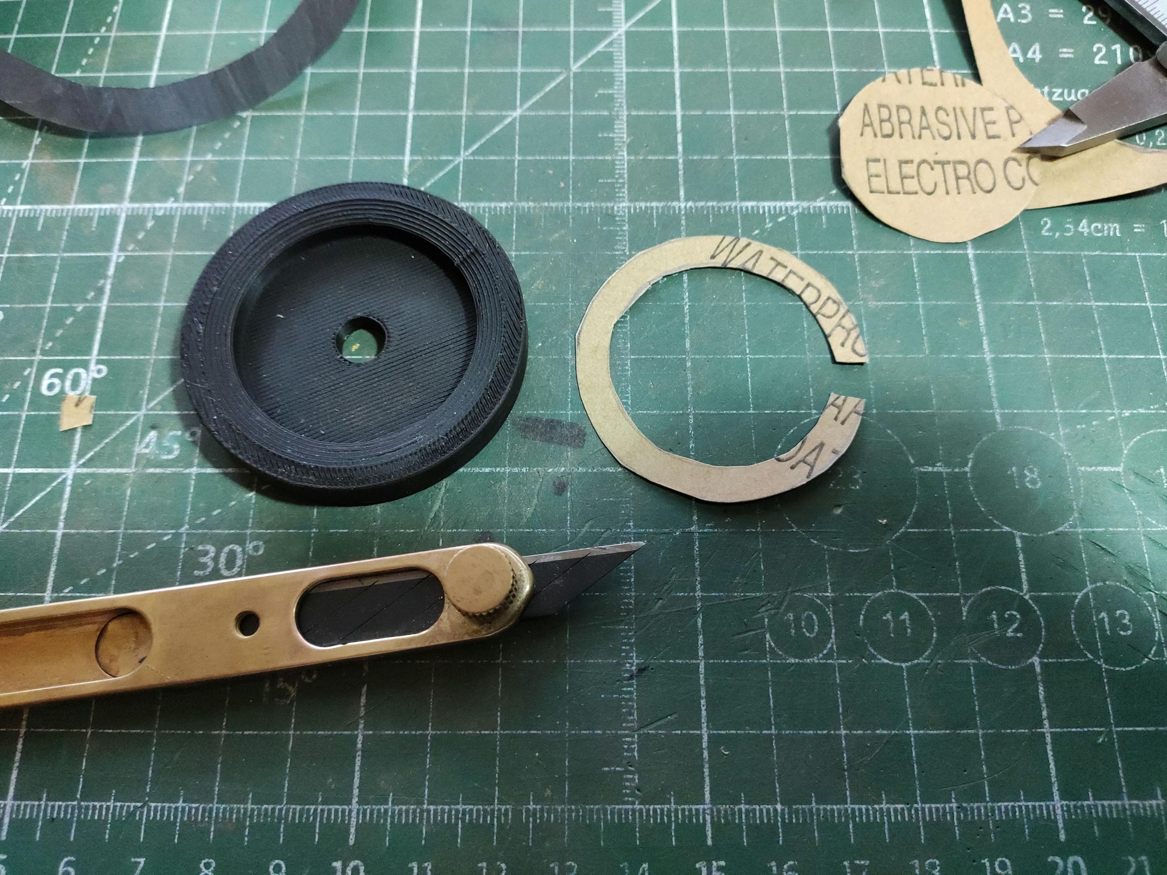 45mm and 28mm rotary cutter sharpener by Taliesin | Download free STL ...