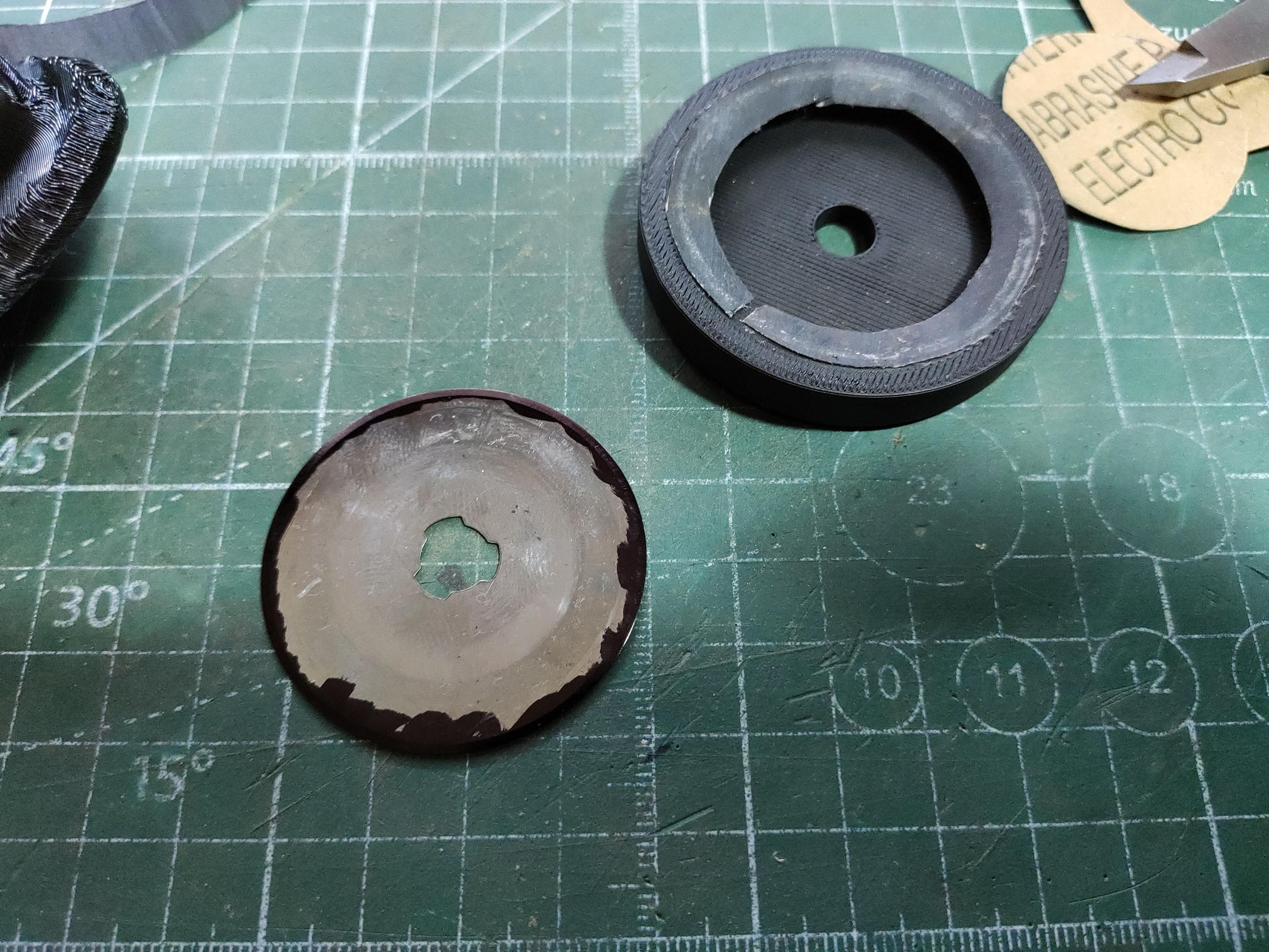 45mm and 28mm rotary cutter sharpener by Taliesin | Download free STL ...